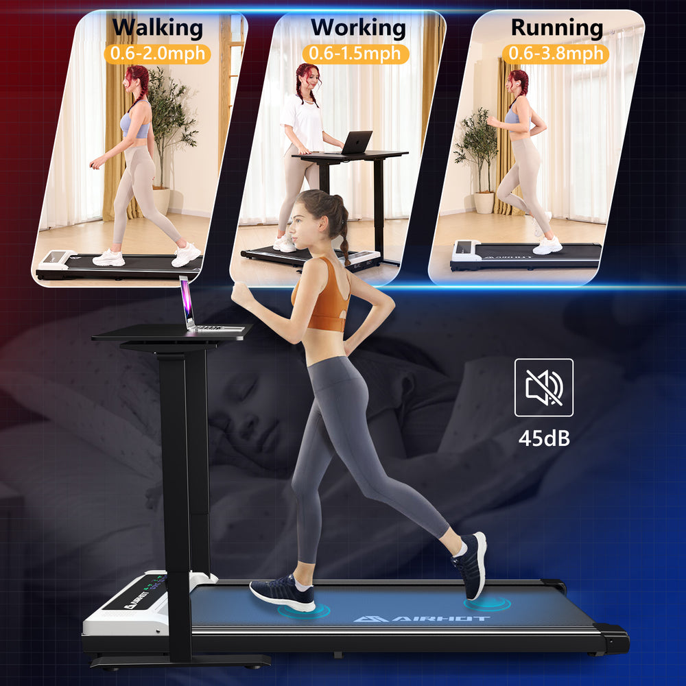 3 in 1 Walking Pad | AIRHOT Multi-Functional Treadmills for Home & Office